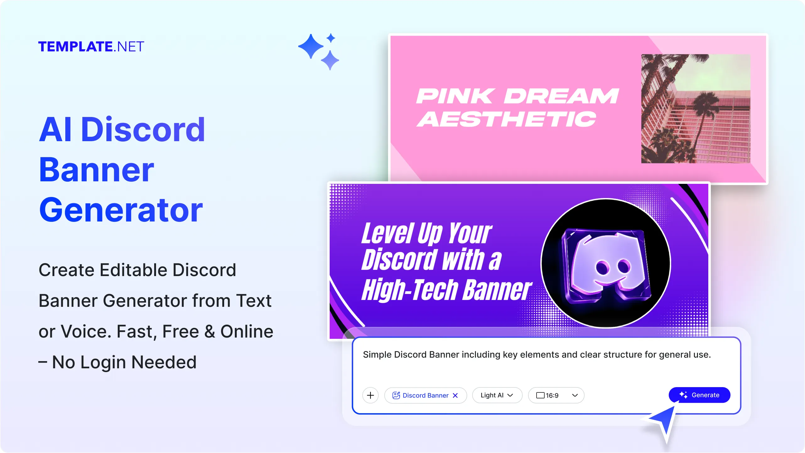 Free AI Discord Banner Generator Discord Banner Maker No Signup 